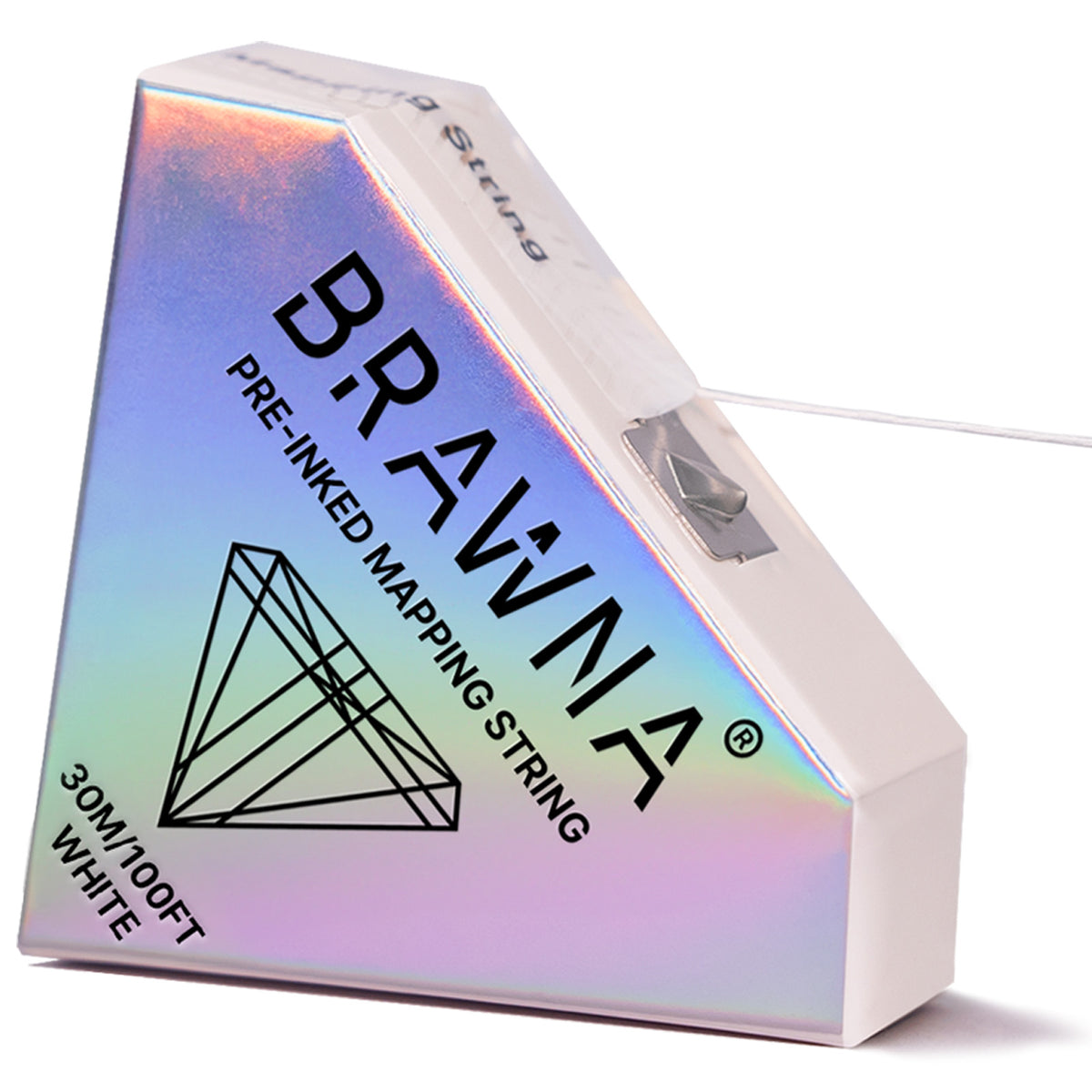 White Brow Mapping String for Eyebrow Measuring – Brawna Beauty