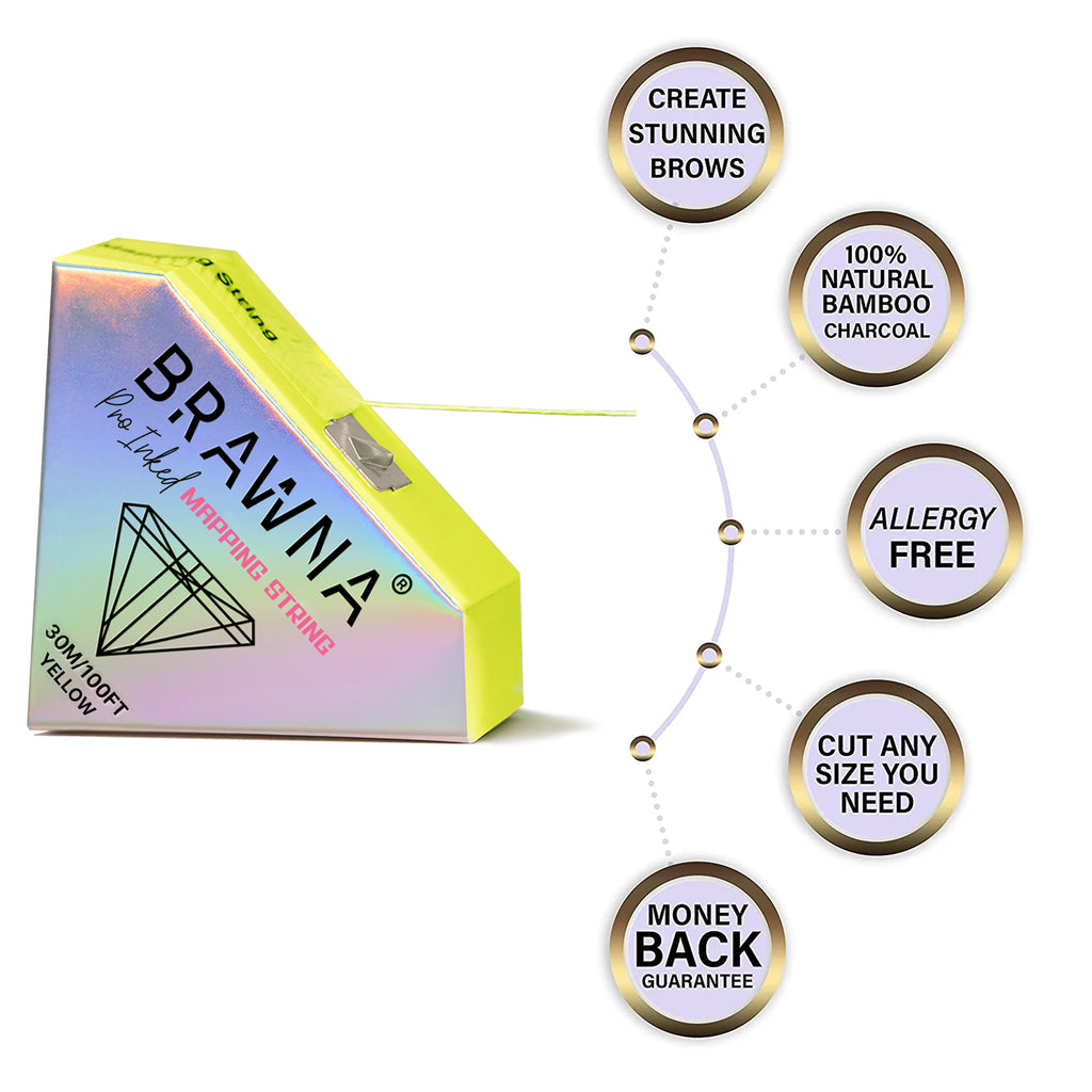 Professional Eyebrow Mapping Tools | Shop Now | Brawna® – Brawna Beauty